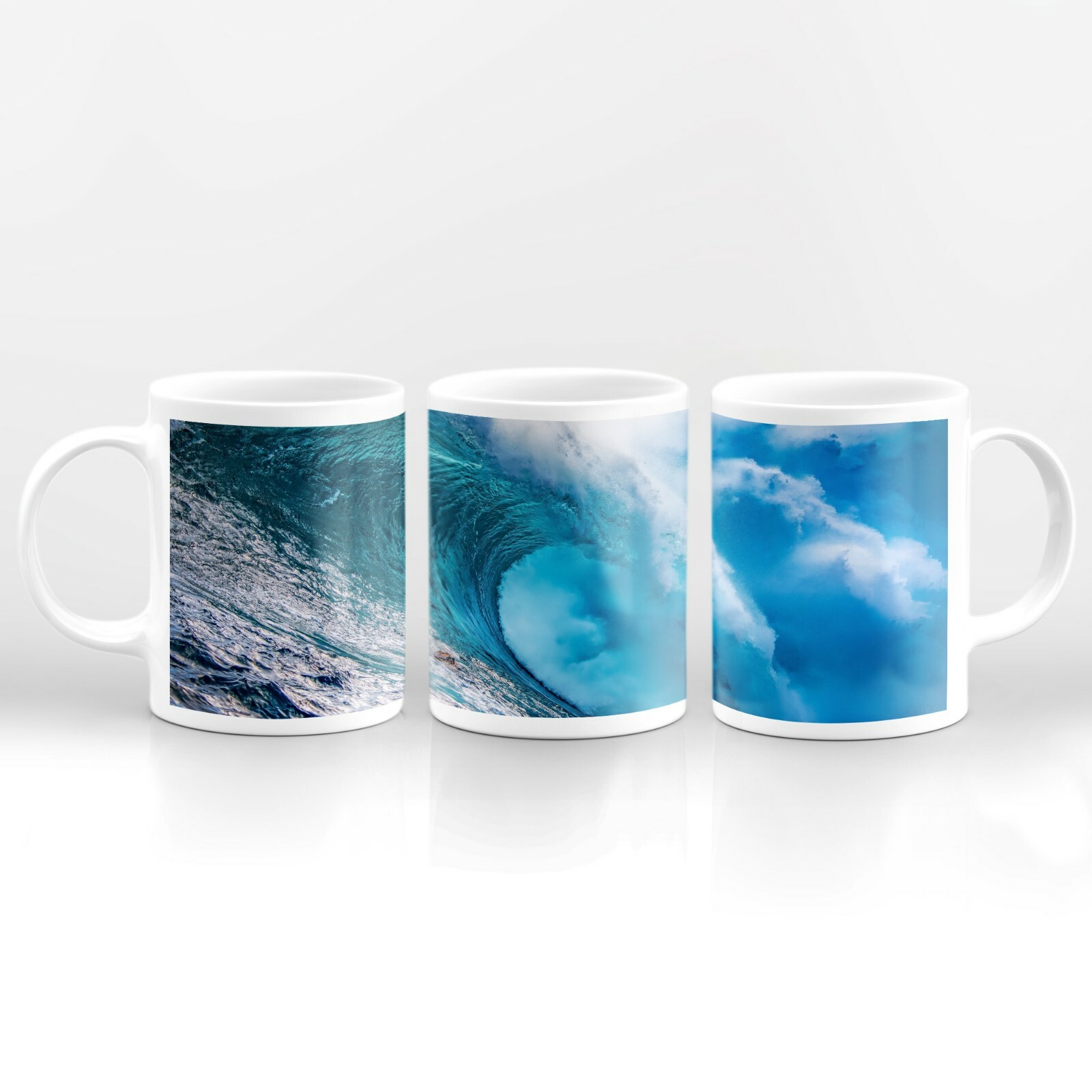 Stunning Wave - Drinks Mug Cup Kitchen Birthday Office Fun Gift #16969 ...