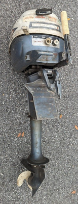 Evinrude Lightwin Outboard Motor Model #3402R Made in Belgium As Is ...