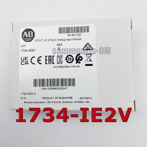 Allen-Bradley 1734-IE2V AB SER C 2 Point Analog Input Module New ...