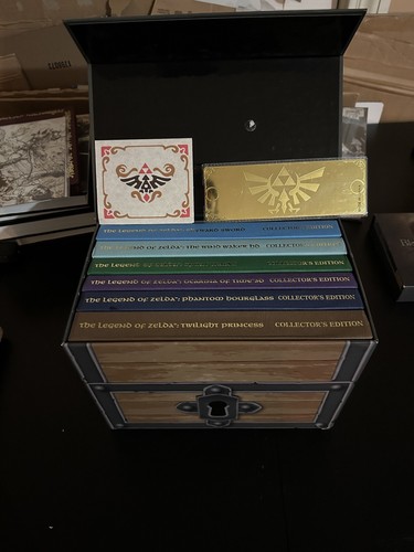 🔥Legend of Zelda Collectors Chest Case | Strategy Guide Collection Set🔥 ...