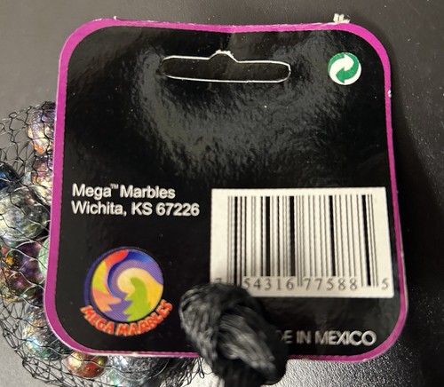 Jupiter Mega Marbles Net Bag 24 Players 1 Shooter Retired Set (2004 ...