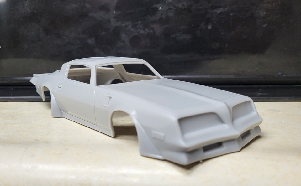 1/24 scale resin 3d printed Outlaw 77 Pontiac Trans Am drag body model ...