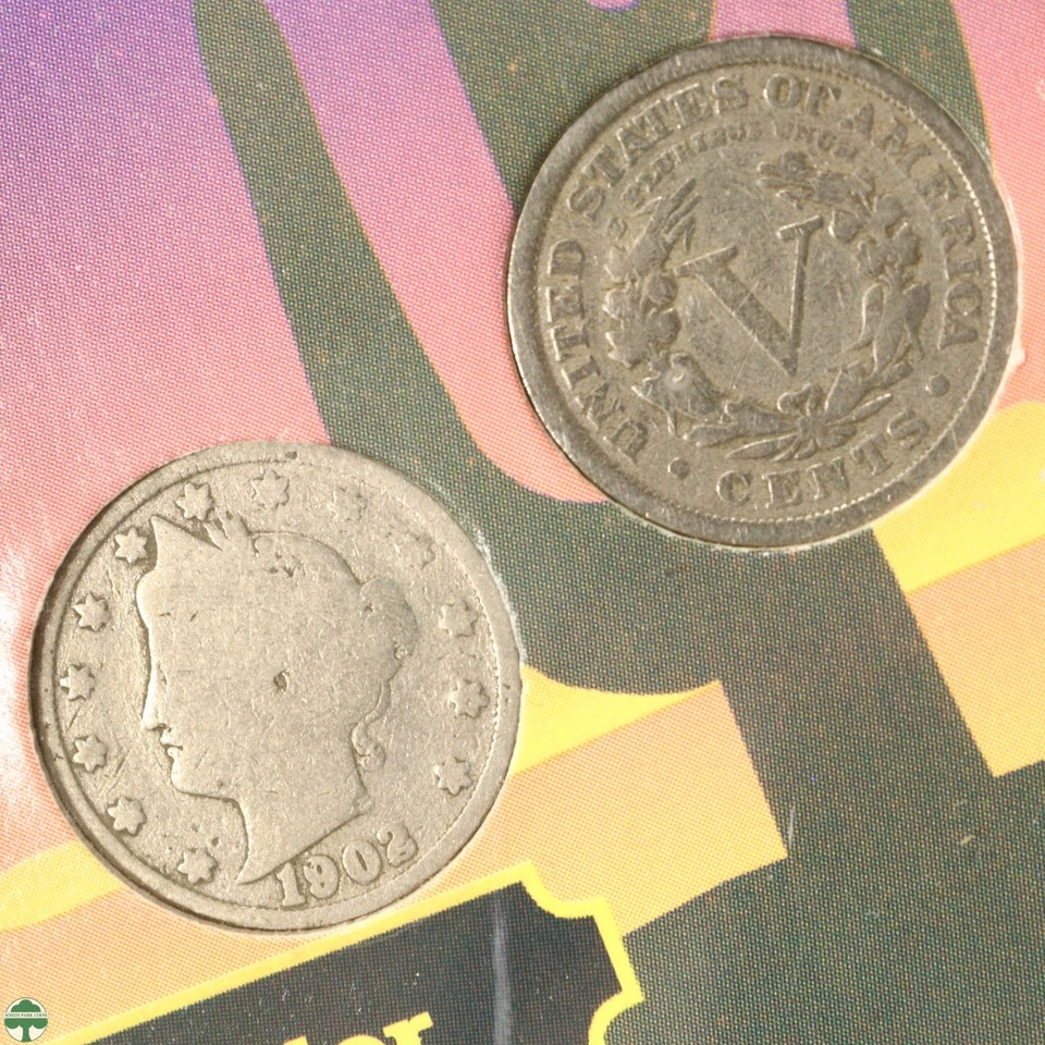 The Wild West Coin Collection - The New Frontier - set fo 5 Liberty V ...