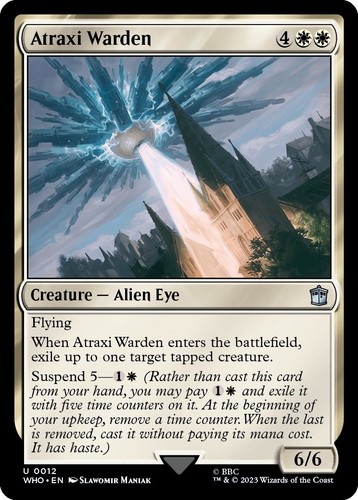 Atraxi Warden #12 *Normal* (NM) - Universes Beyond: Doctor Who MTG | eBay