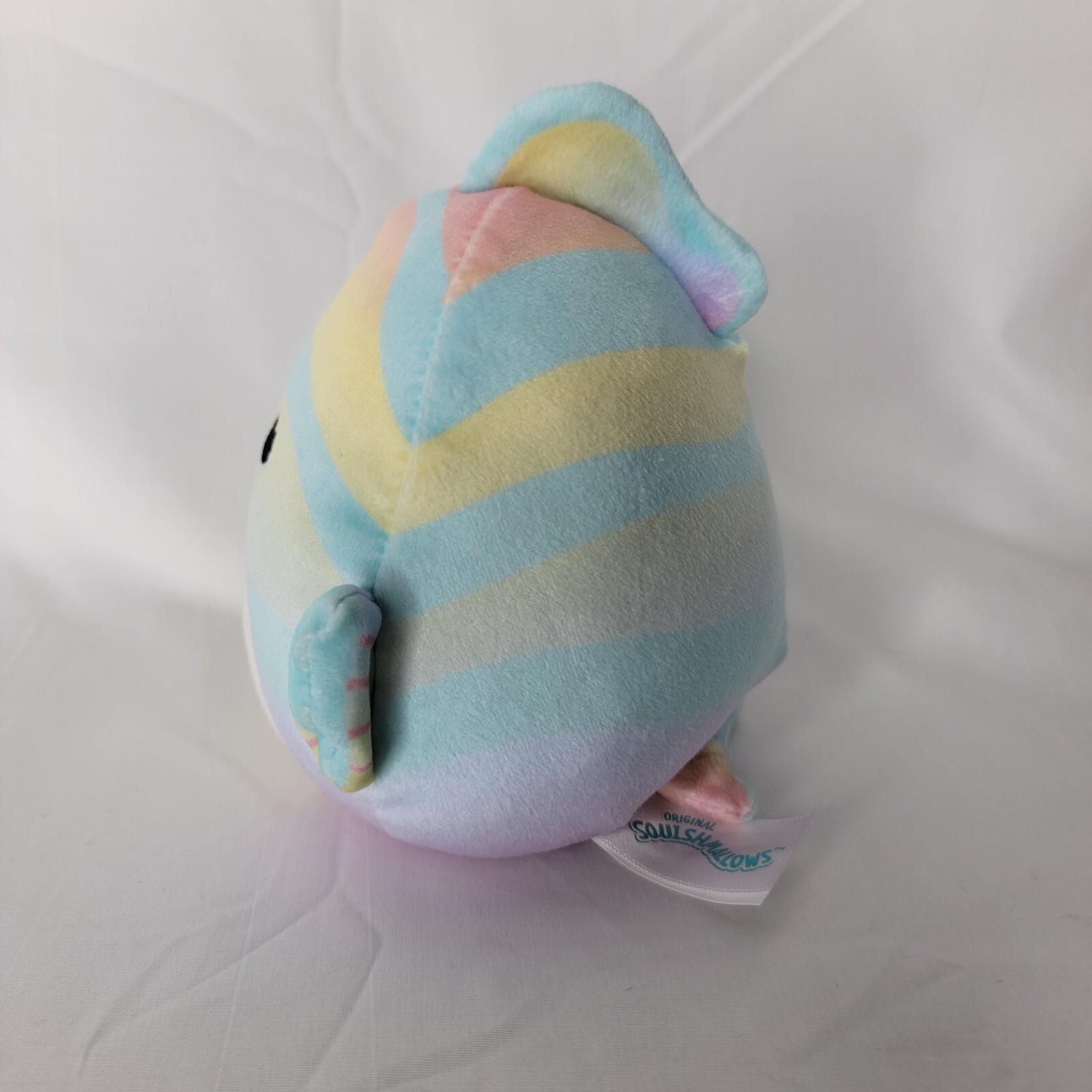 RARE Squishmallow 5” Fabiola Rainbow Fish TOY NEW Plush Stuffed Animal ...