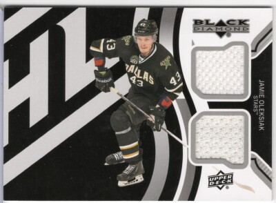 2013-14 Black Diamond Jamie Oleksiak #ROOK-JO Stars Jersey | eBay