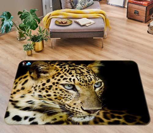 3D Leopard O3870 Game Rug Mat Elegant Photo Carpet Mat Eve 2023 | eBay
