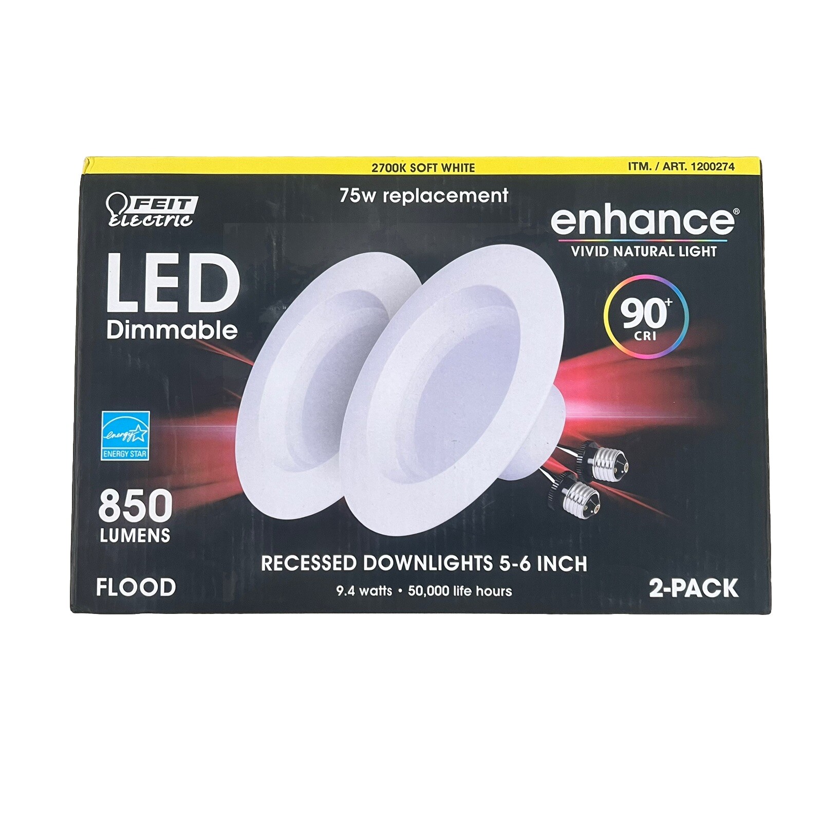LED Dimmable Recessed Downlights Superior Light Electric 2-pack 75W Replacement 17801477207| eBay