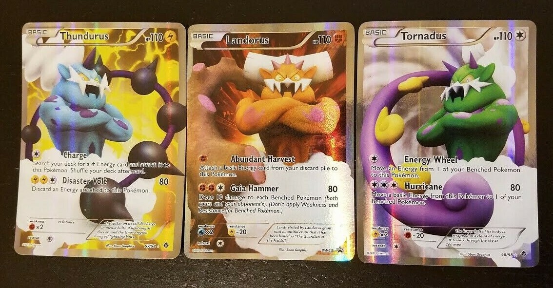 Tornadus Thundurus And Landorus