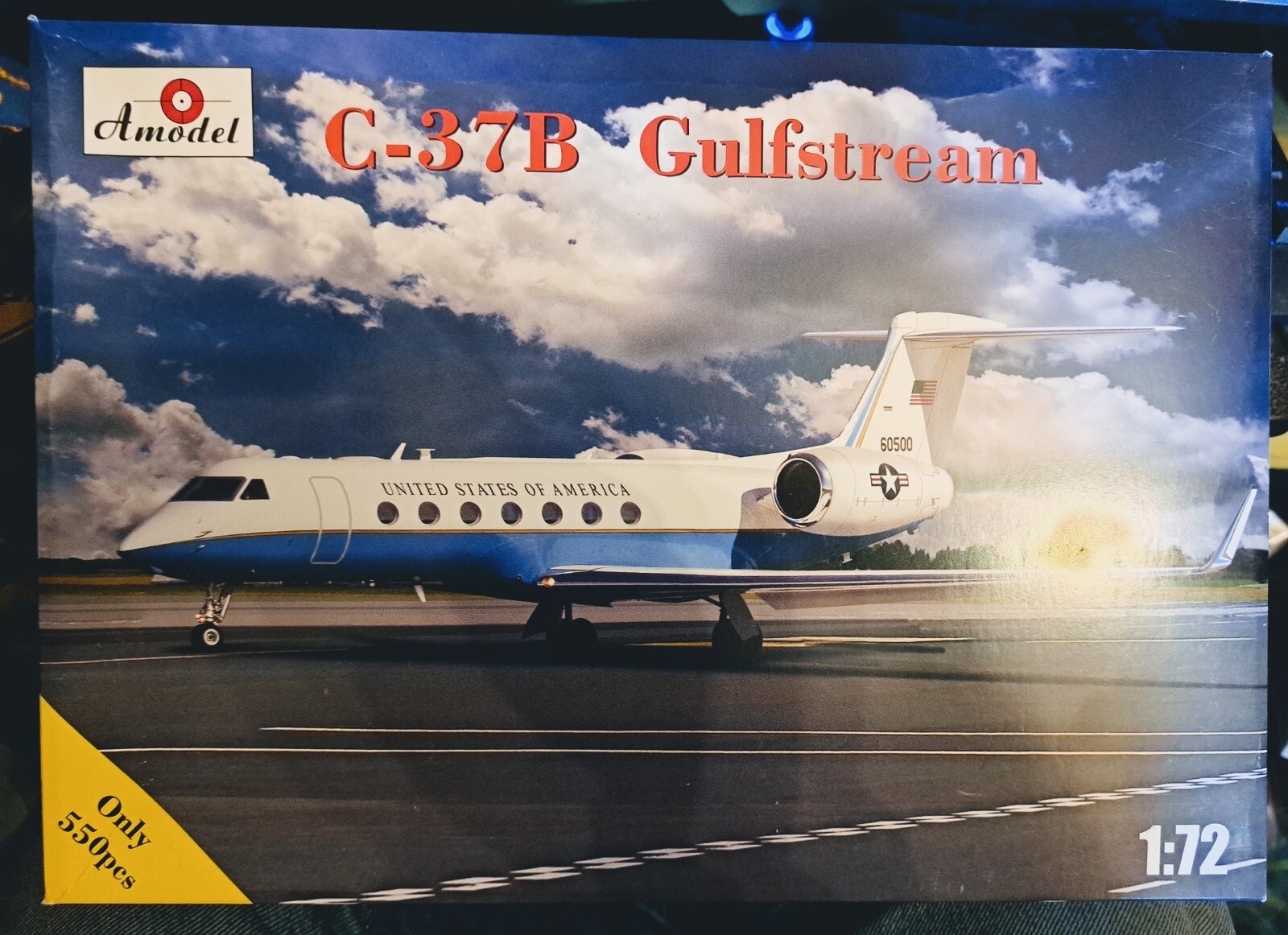 Amodel 1/72 C37b Gulfstream USAF Plastic Model Kit 72327 for sale ...