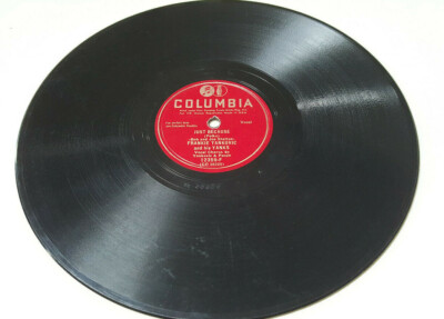 10" 78 RPM Columbia Frankie Yankovic Just Because Polka / A Night In ...