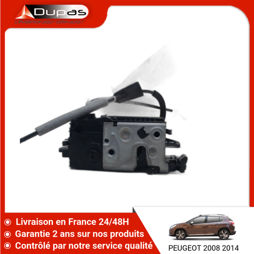 🇫🇷 SYSTEME CONDAMNATION ARRIERE GAUCHE PEUGEOT 2008 ♻️ 9812501480 | eBay