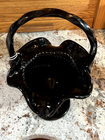 2004 X-Mas Supp ..Fenton***BLACK HALLOWEEN PUMPKIN, SPIDERWEB, BAT ...