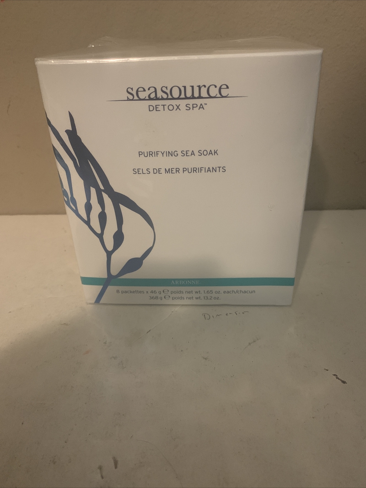 Arbonne Seasource Detox Spa Purifying Sea Soak 8 pack x 1.65 oz New ...