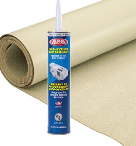 Almond SuperFlex Patch Kit 6 Square Feet Lippert 862449 RV Roof ...