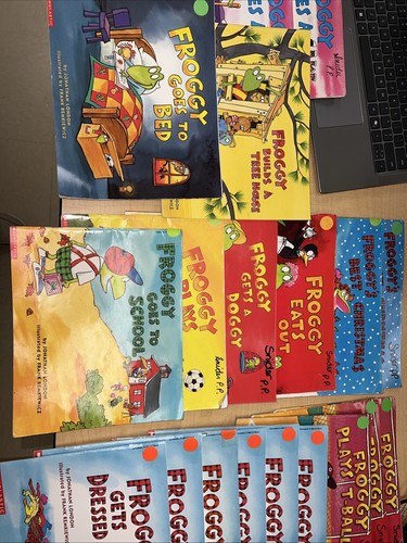 Froggy Book Lot 19 Teachers Scholastic Guides Reading Kids Paperback ...
