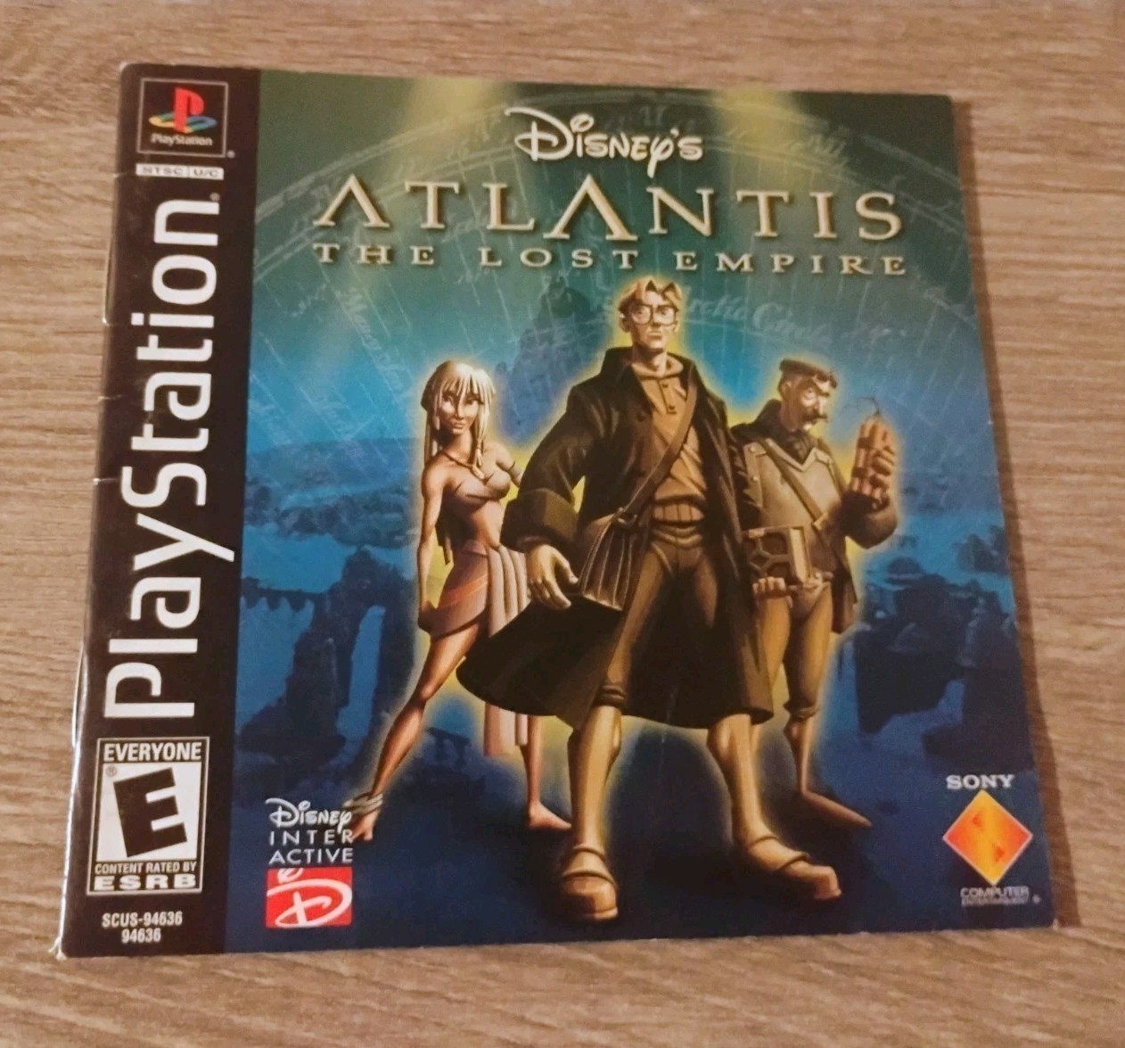 Disney's Atlantis: The Lost Empire (Sony PlayStation 1, 2001) Cover ...