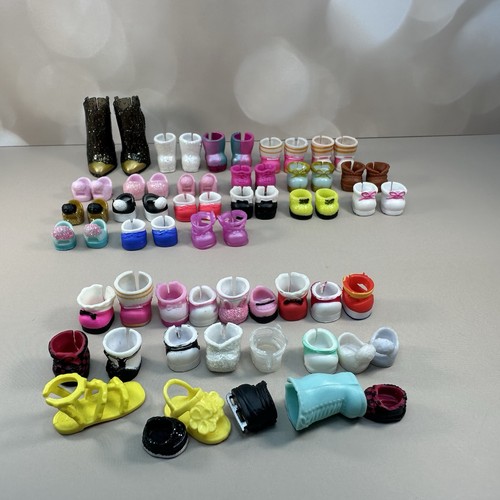 LOL Surprise Dolls Accessories Lot Shoes - 20 Pair & 22 Miss Matched ...
