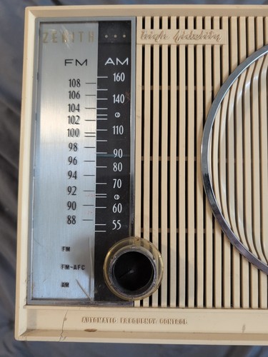 Vintage Zenith C845 Tube Radio – WORKING – Mid Century Modern Hi-Fi ...