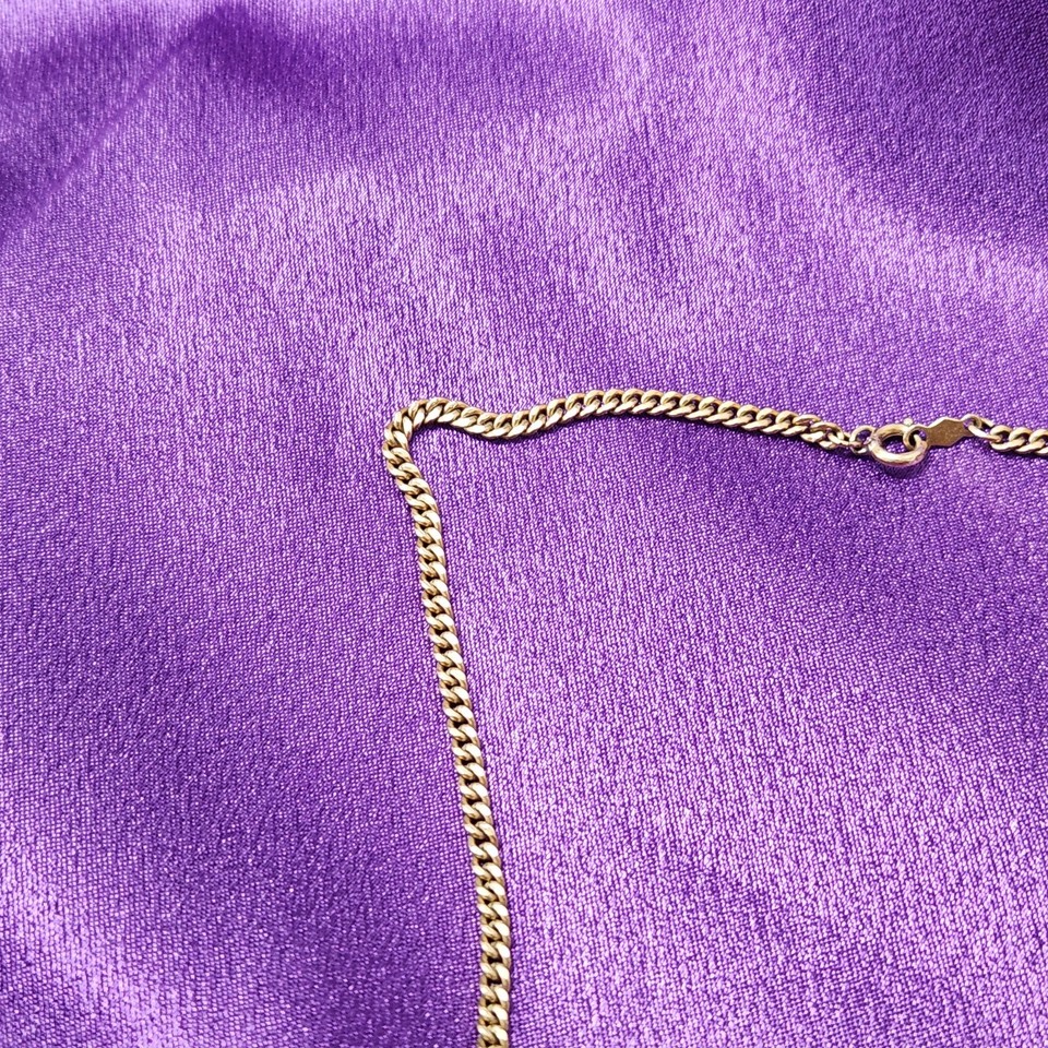 Vintage ACO 1/20 12K Gold-Filled Curb Chain Necklace Approx 21” Mid ...