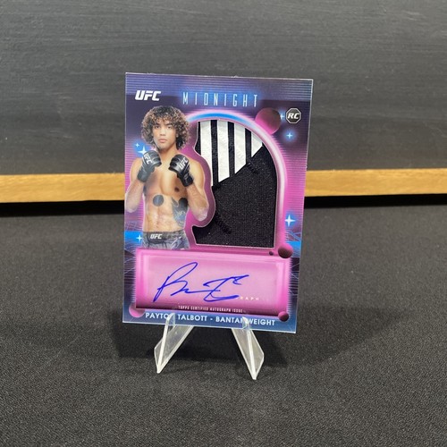 2025 Topps Midnight UFC Payton Talbott Rookie Relic Autograph | eBay