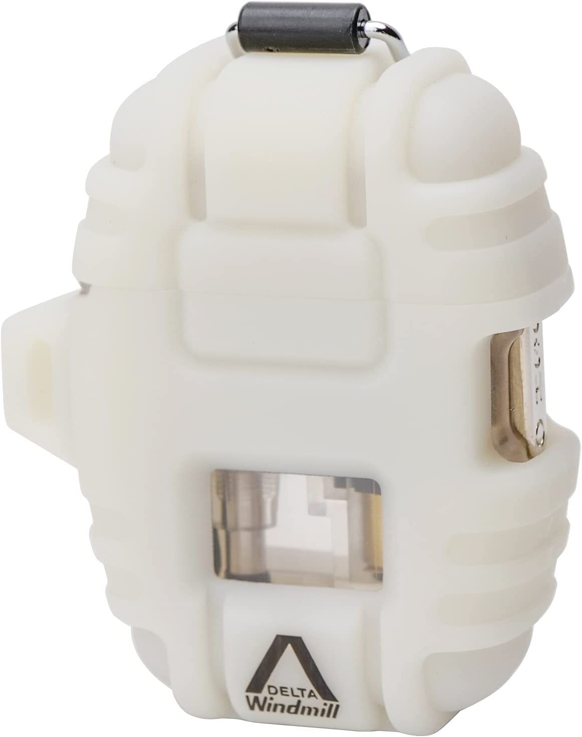 WINDMILL Lighter Delta Turbo Windproof Color White Height 2.6 inch ...