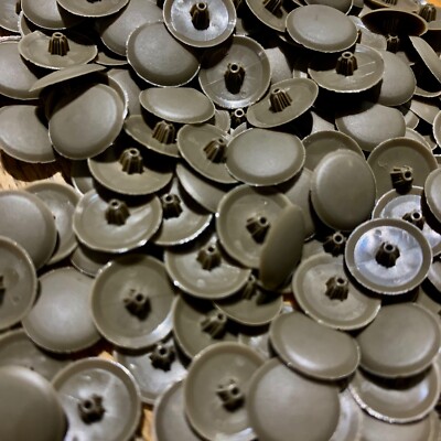 Screw Caps Covers Pozi Head PZ2 Push Fit Furniture Dark Brown RAL 8111 ...