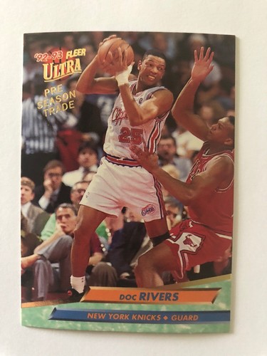 Doc Rivers - NBA New York Knicks - 92-93 Fleer Ultra Basketball card ...
