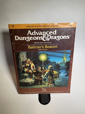 Baltron’s Beacon Advanced Dungeons And Dragons I7 9152 TSR 1985 | eBay