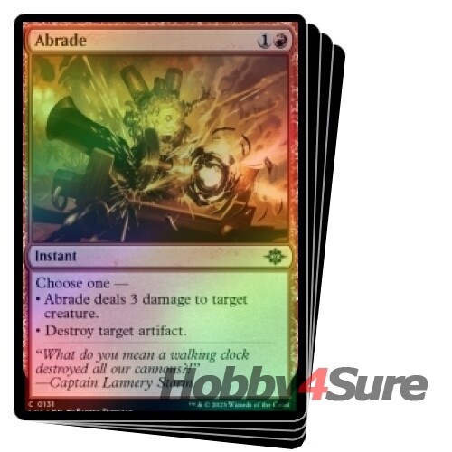 Foil Abrade X4 M/NM Magic: The Gathering MTG The Lost Caverns Of Ixalan ...