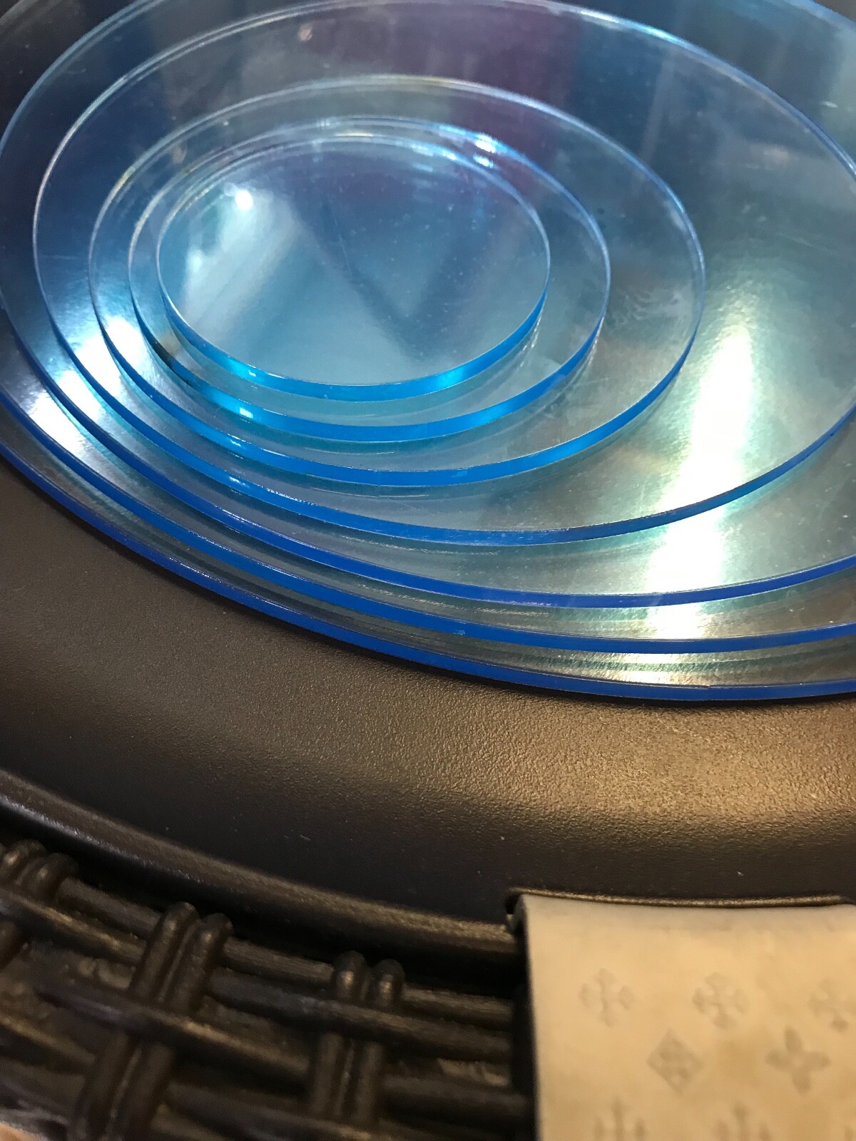 Clear Acrylic Laser Cut Perspex Circle discs | eBay