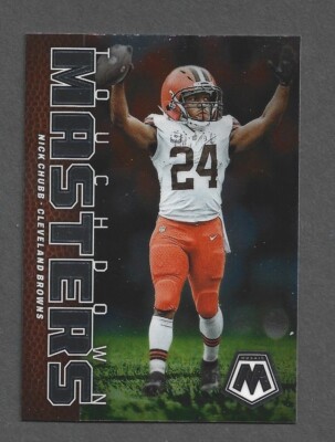 2023 PANINI MOSAIC NICK CHUBB #TM-NC TOUCHDOWN MASTERS | eBay