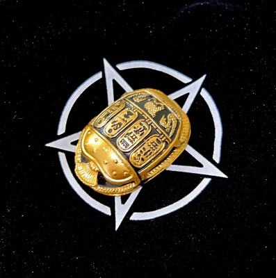 The Egyptian Scarab of Protection Blessed by ANUBIS ~ 24/7 Protection ...