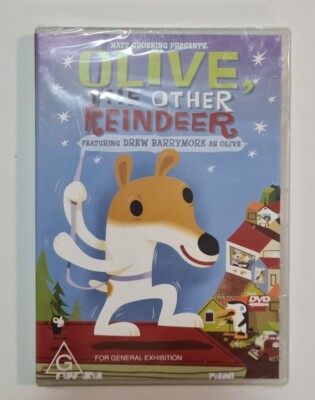 Olive The Other Reindeer (DVD, 1999) Region 4. Brand new & Sealed ...