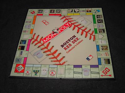 Boston Red Sox Collector's Edition Monopoly Game Board ONLY | eBay