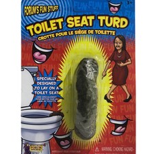 Believable Fake Foam Rubber Poo Poop Crap Turd Gift Toilet Joke Gag ...