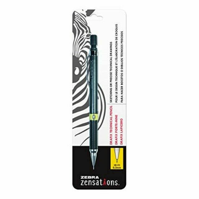 Zebra Zensations DRAFIX Technical Mechanical #2 Pencil 0.3mm ...