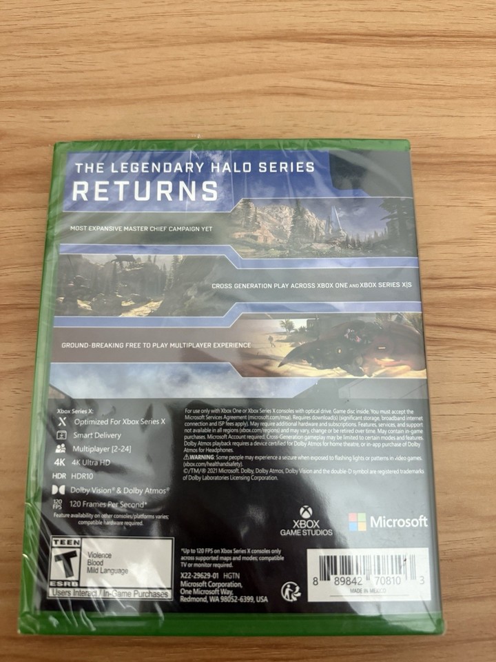 Halo: Infinite (Microsoft Xbox One/Xbox Series X, 2021) Brand New ...