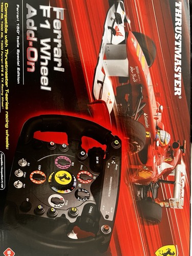 Thrustmaster Ferrari GTE Wheel Add-On Steering Addon 11in PS4/PS3/Xbox ...