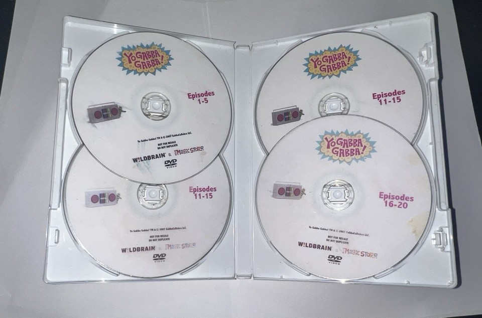 Yo Gabba Gabba WildBrain Magic Store Production Cast Crew DVD Gift Rare ...
