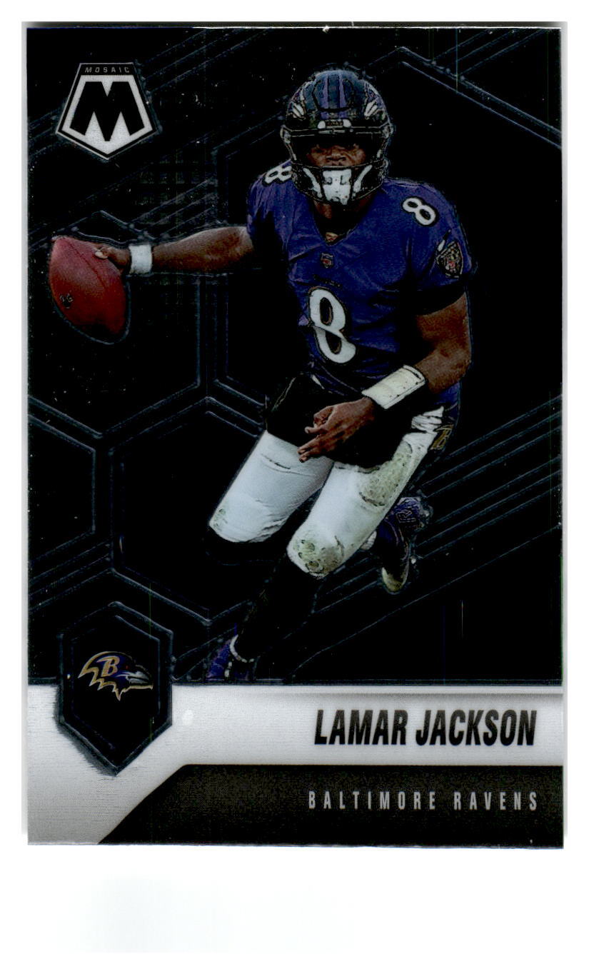 2021 Panini Mosaic #19 Lamar Jackson | eBay