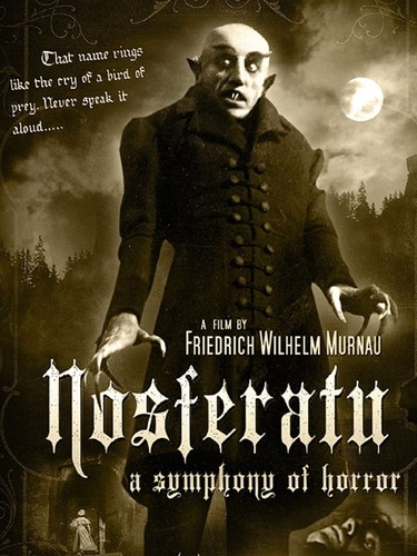 1922 Nosferatu Movie Poster 11X17 Max Schrek Count Orlock Vampire ...