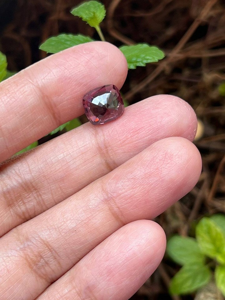 NATURAL BURMESE SPINEL 4.120 CARAT -FIRE SPARKLING PINK LOOSE GEMSTONES ...