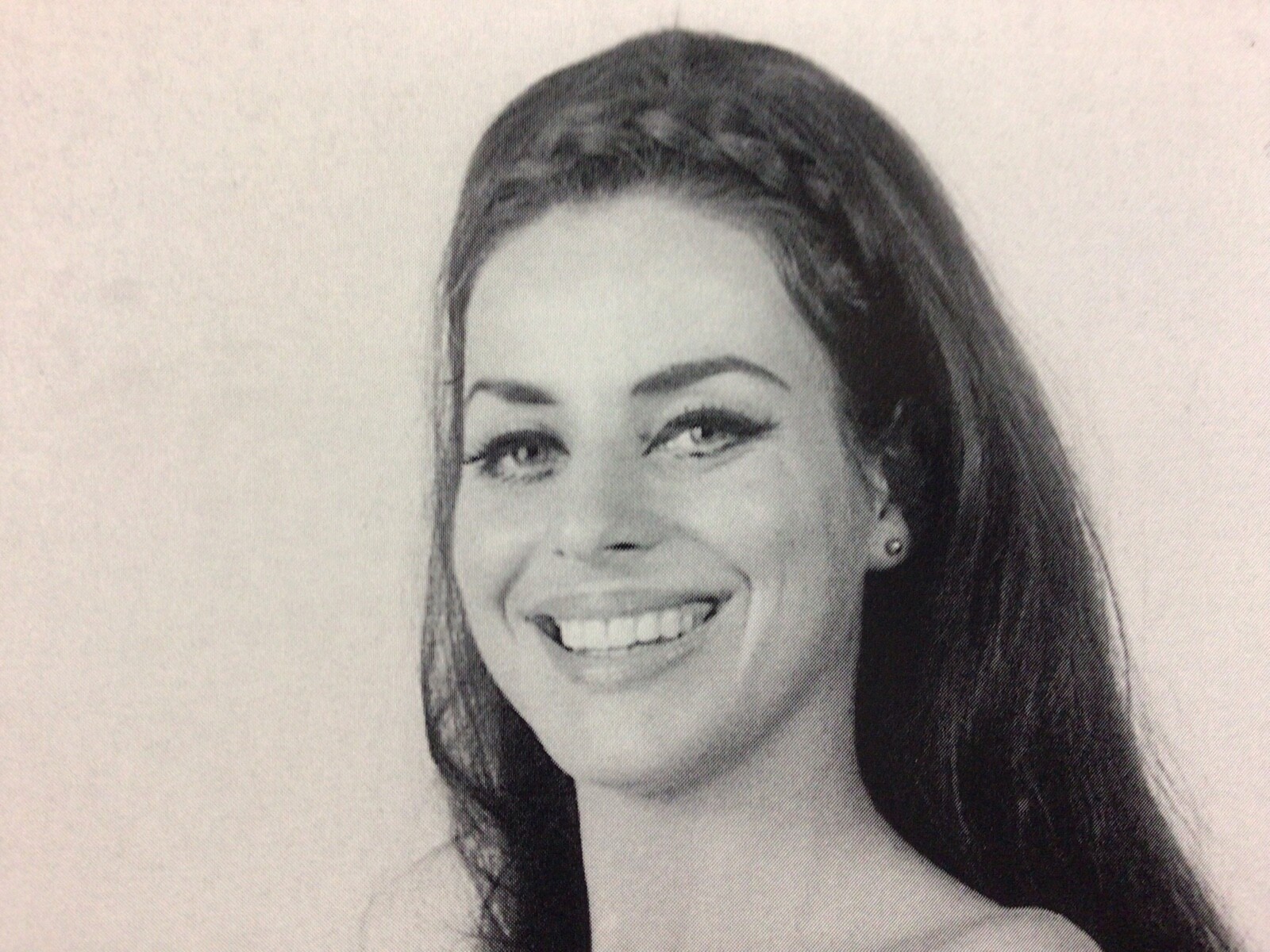 VINTAGE RUTH ANDERSON SITTING NUDE PIN-UP GIRL B&W LITHO PHOTO. BUNNY ...