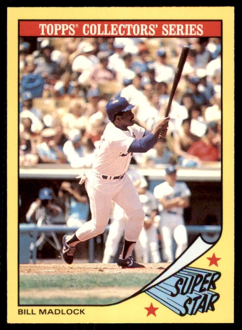 1986 TOPPS. SUPER STARS BILL MADLOCK LOS ANGELES DODGERS #19 | eBay