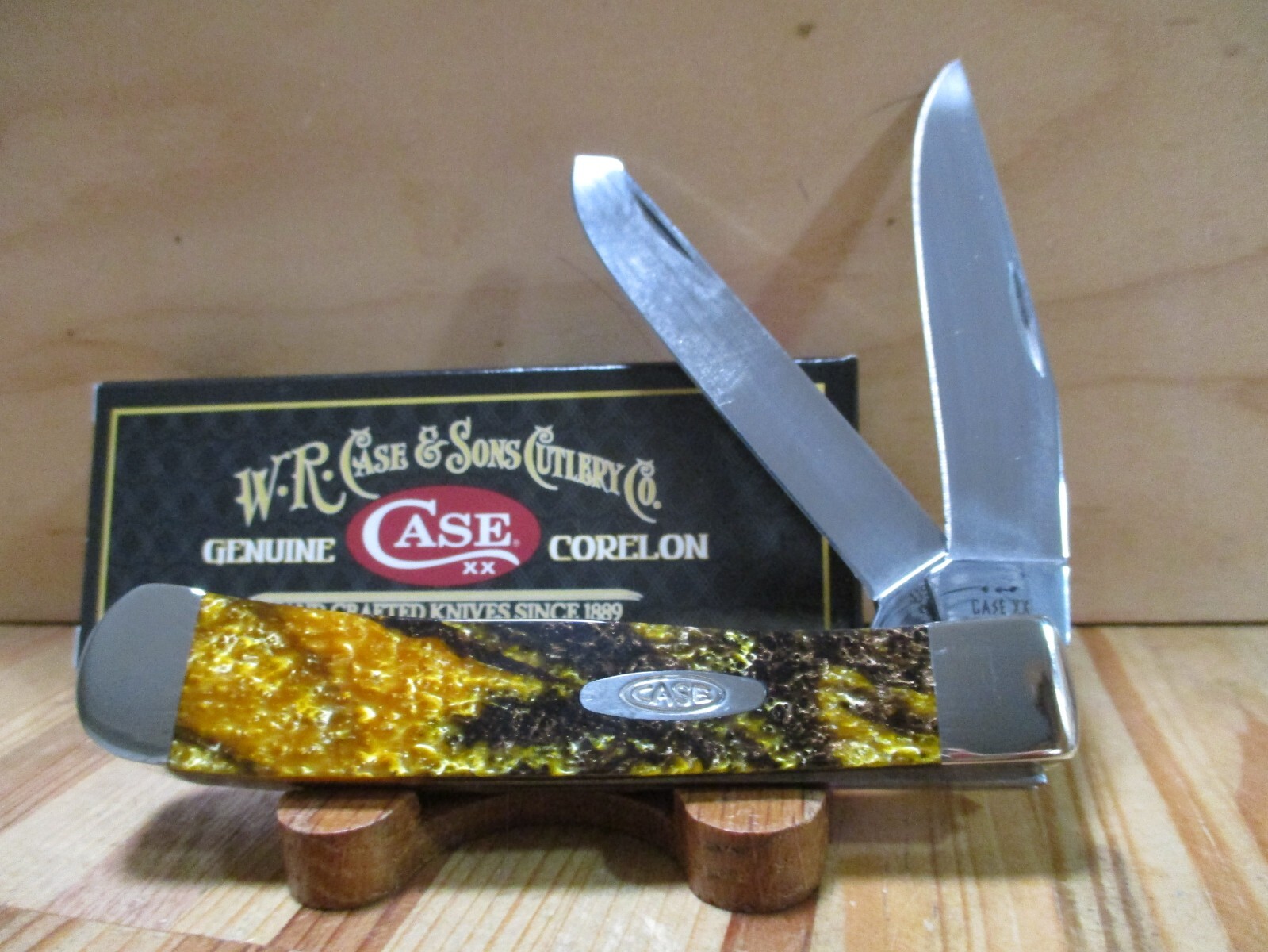 NIB Case XX Butter Rum Corelon Trapper 9254BR Pocket Knife (2023 ...
