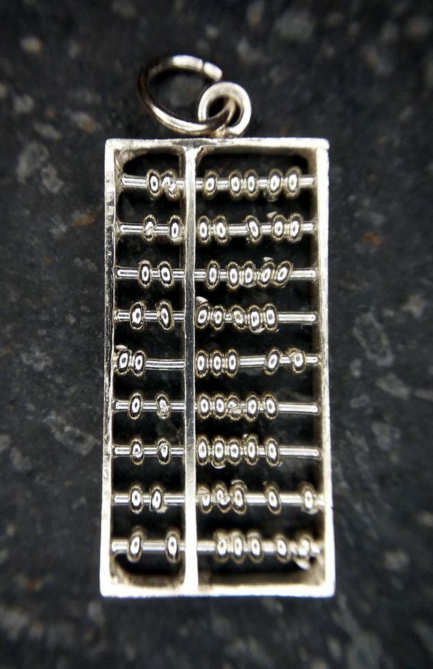 Sterling Silver Abacus Charm | eBay