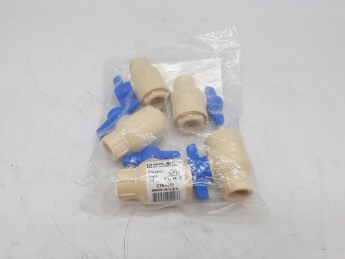 Charlotte FlowGuard CTS 2520 1/2" Ball Valve Compact (Bag of 5) | eBay