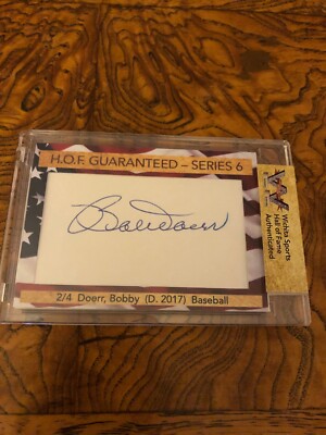 Bobby Doerr Cut Signature! (d.2017) Boston Red Sox,HOF! Clean! | eBay