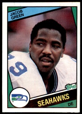 1984 TOPPS/ JACOB GREEN SEATTLE SEAHAWKS #193 | eBay